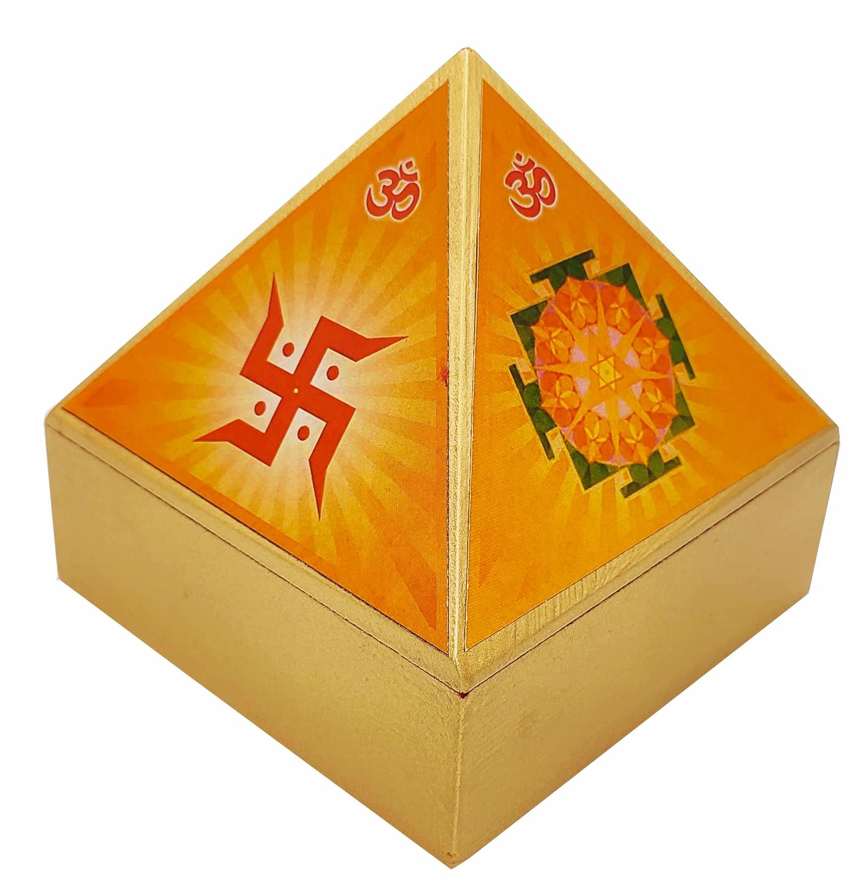 Pyramid Money Box ( 4 Inch) – PoojaProducts.com